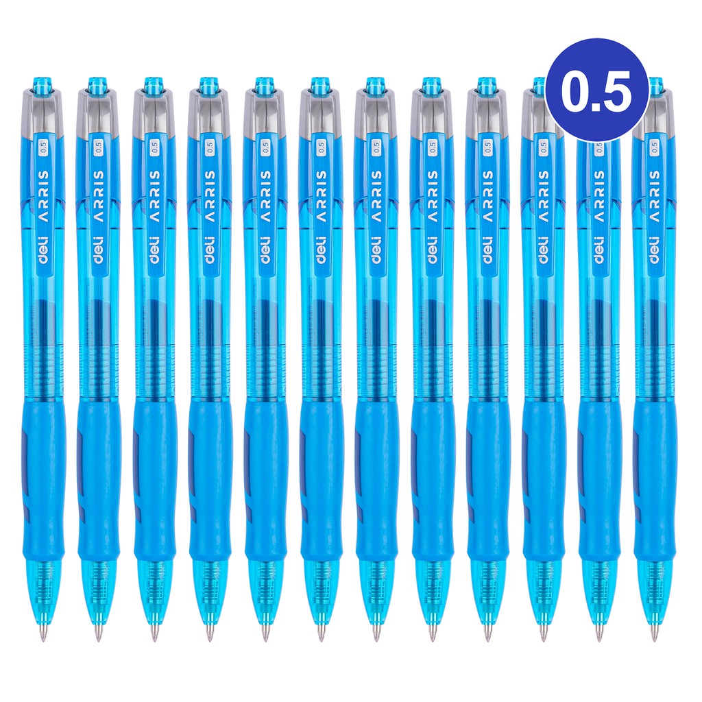 Deli ARRIS G08 Gel Pen | Pack of 12 pc | Daraz.pk