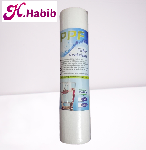 Water Filter Cartridge Element Replacement PPF 5 micron 10" | Daraz.pk