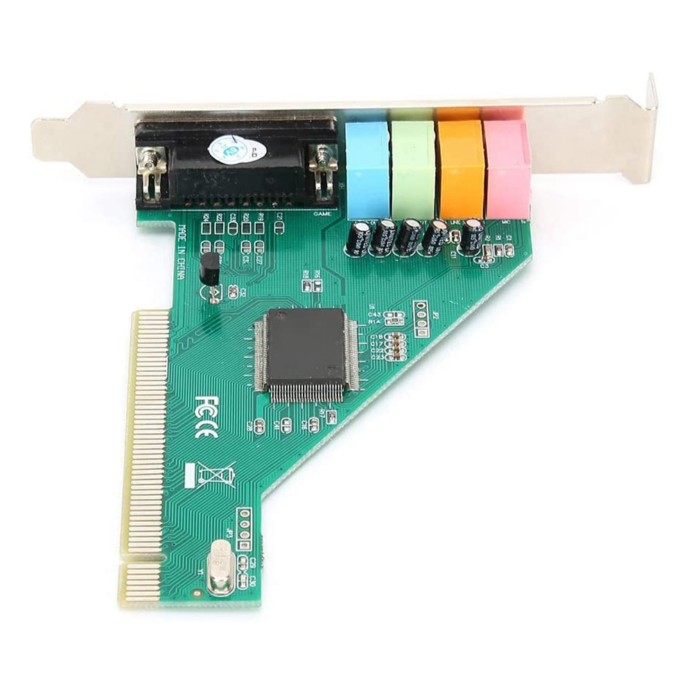 PCI Sound Card 4.1 Channel Computer Desktop Built-in Sound Card | Daraz.pk