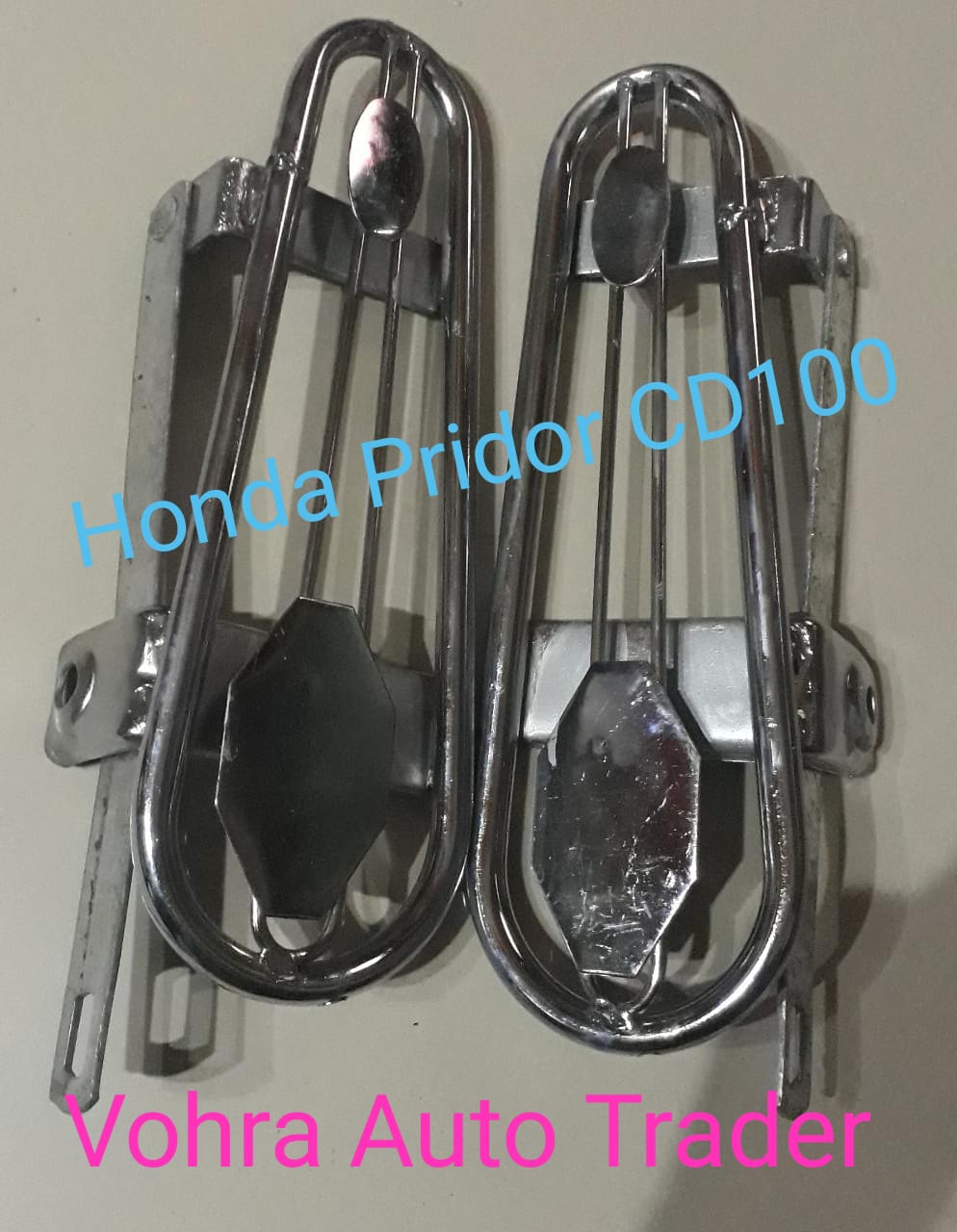 Footrest / paidan jali set / Fancy footrest for cd 100 / honda pridor ...