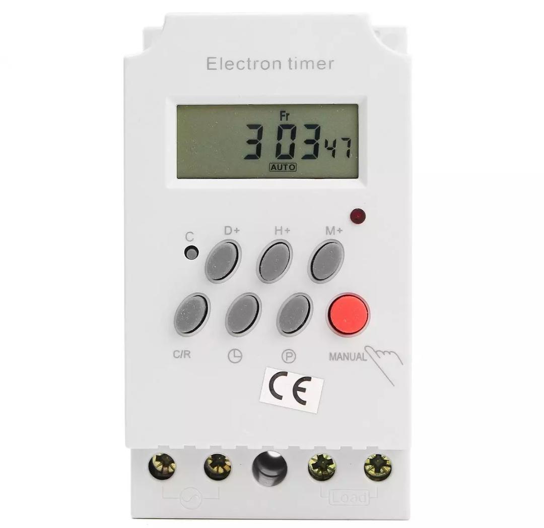Heavy Duty Premium Quality Digital Programmable Din Rail Timer switch ...