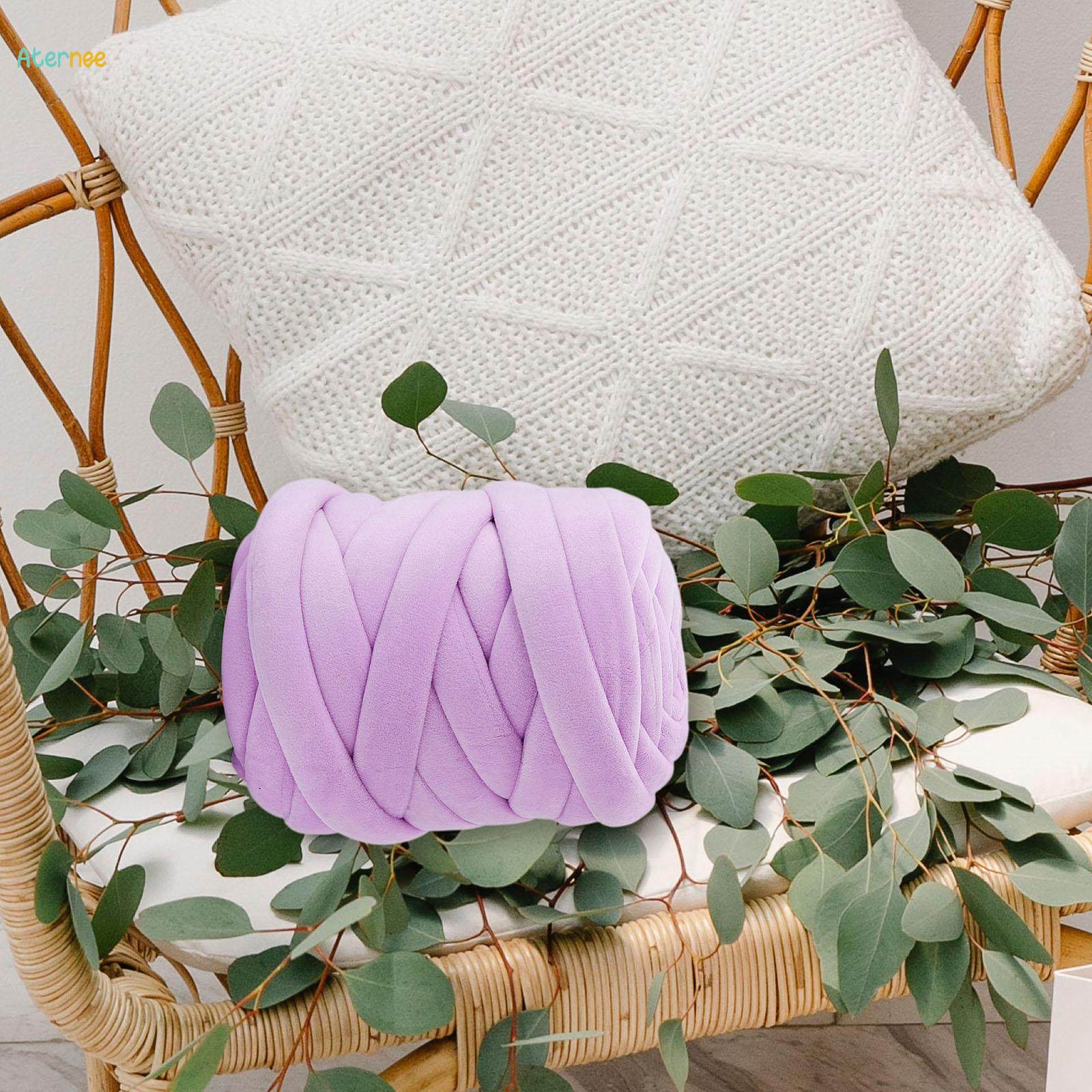 0.55lbs Chunky Yarn Jumbo Tube Yarn Thick 17M Soft Bulky Yarn Giant ...