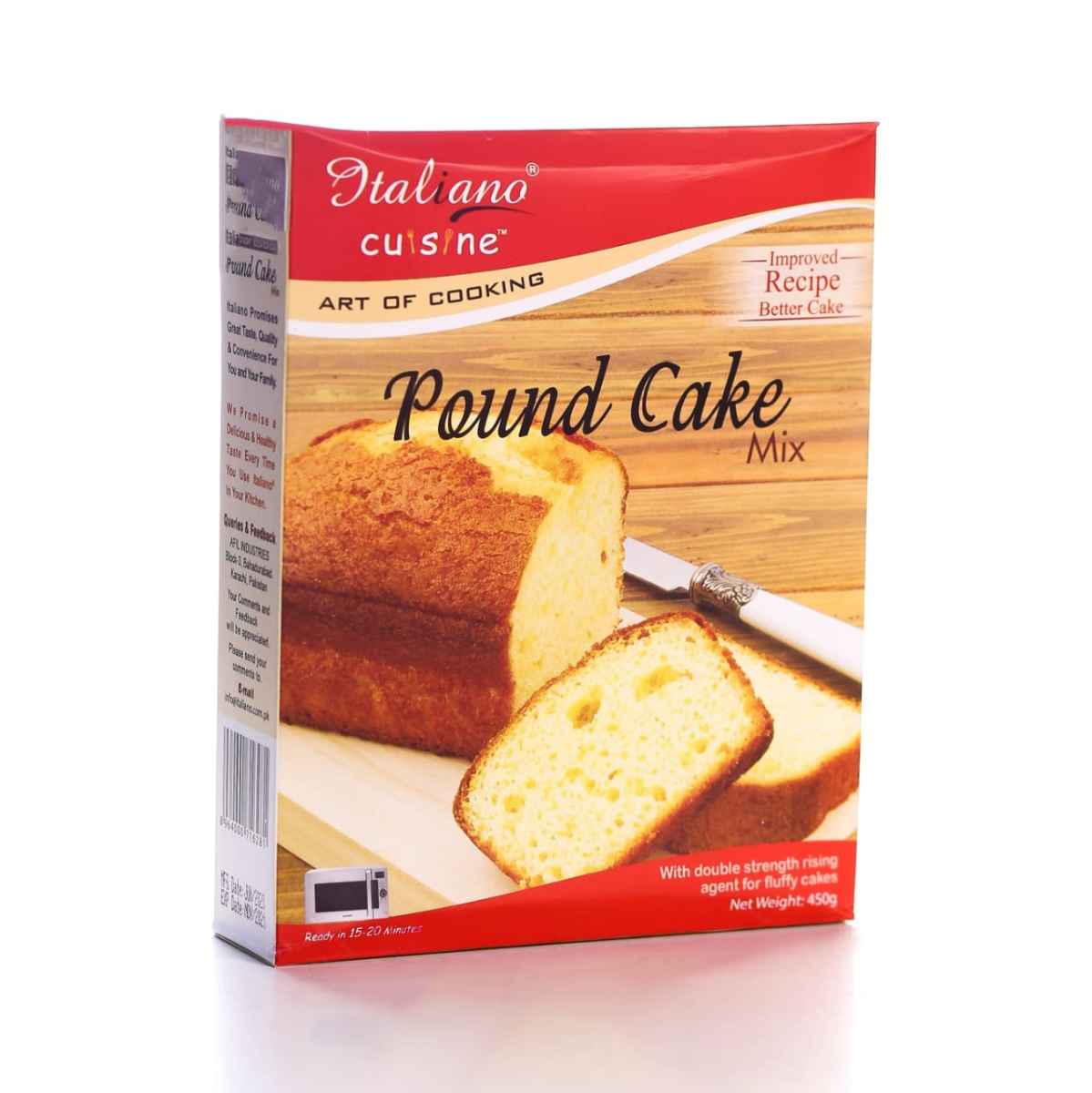 Italiano Cuisine Pound Cake Mix 450g | Daraz.pk