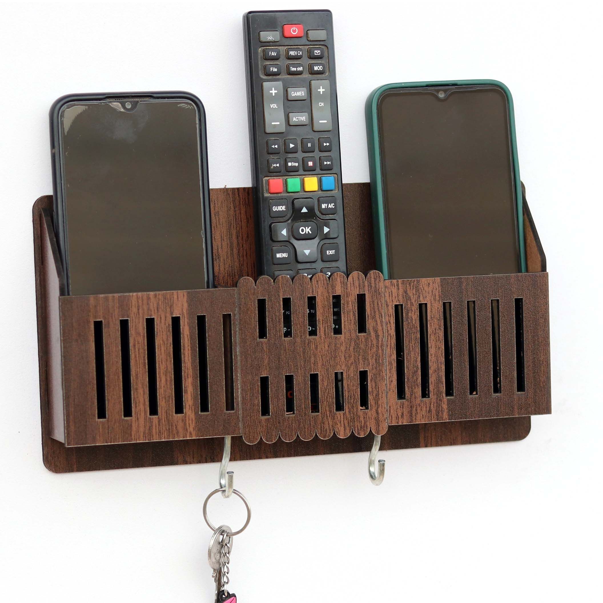 Remote Control Stand Mobile Holder - Mobile Organizer Keys Hanger ...