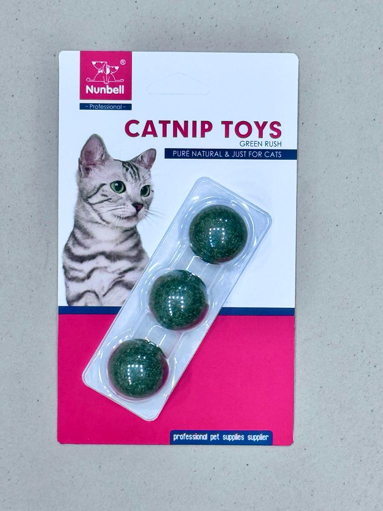 NUNBELL -Pack of 3 Catnip balls -Best Toy For Your Cat | Daraz.pk