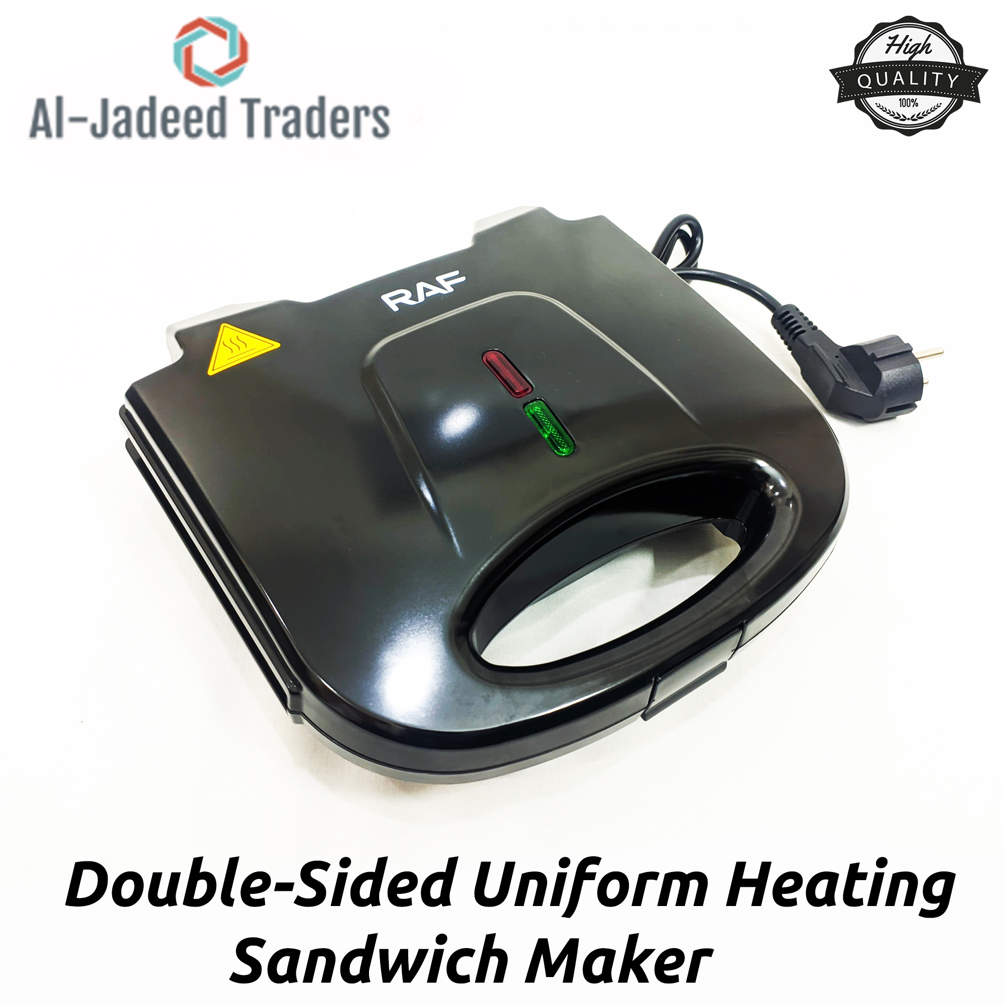 RAF Sandwich Maker 2 Slices Sandwich Maker with Non-Stick Plates ...