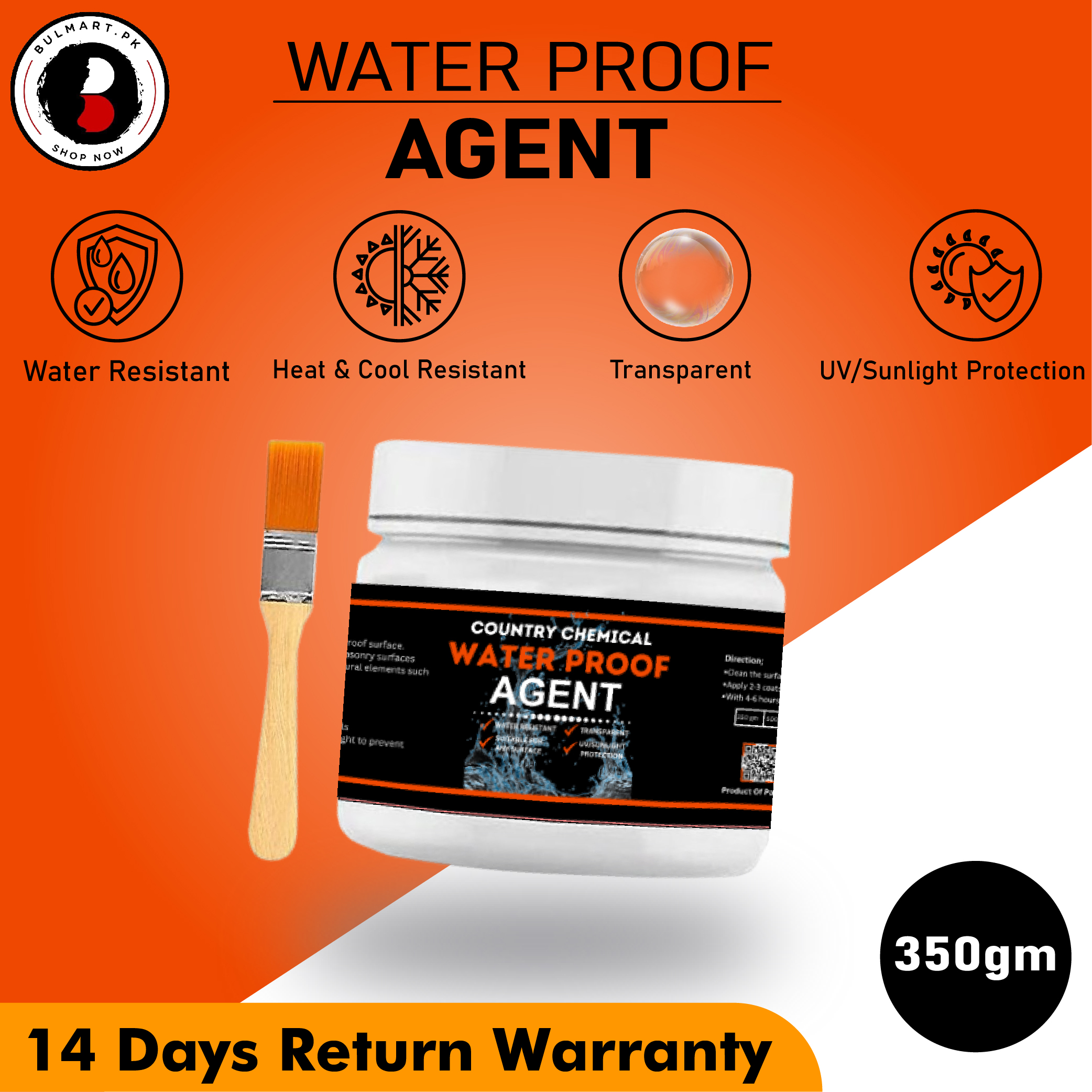 Country Chemical Waterproof Agent (Waterproof Leak Agent) 1kg / 1L ...