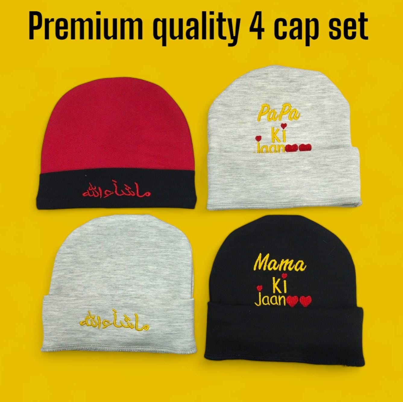 High Quality Newborn Baby Cap Hat 0-4 Month New Born baby Washable Cap ...