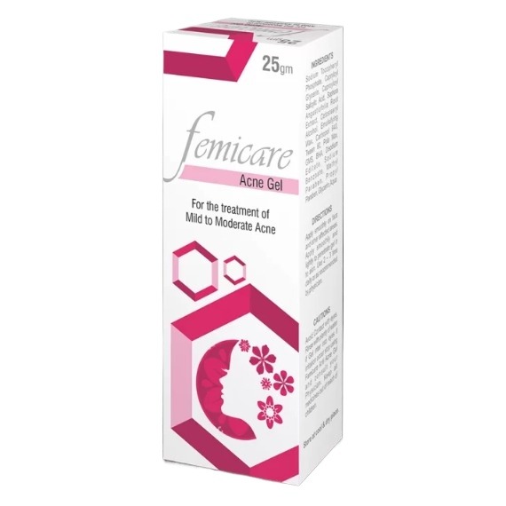 FEMICARE ACNE GEL | 25grm | Daraz.pk