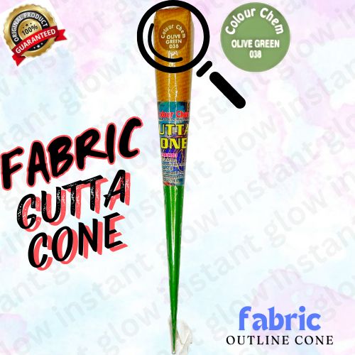1Pcs Fabric Gutta Cone Colour Chem 40ml Lead/Outliner for Silk & Fabric ...