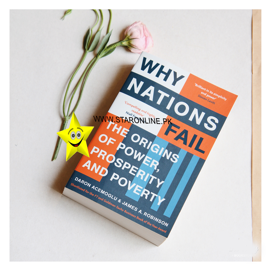 Why Nations Fail Book by Daron Acemoglu and James A. Robinson | Daraz.pk