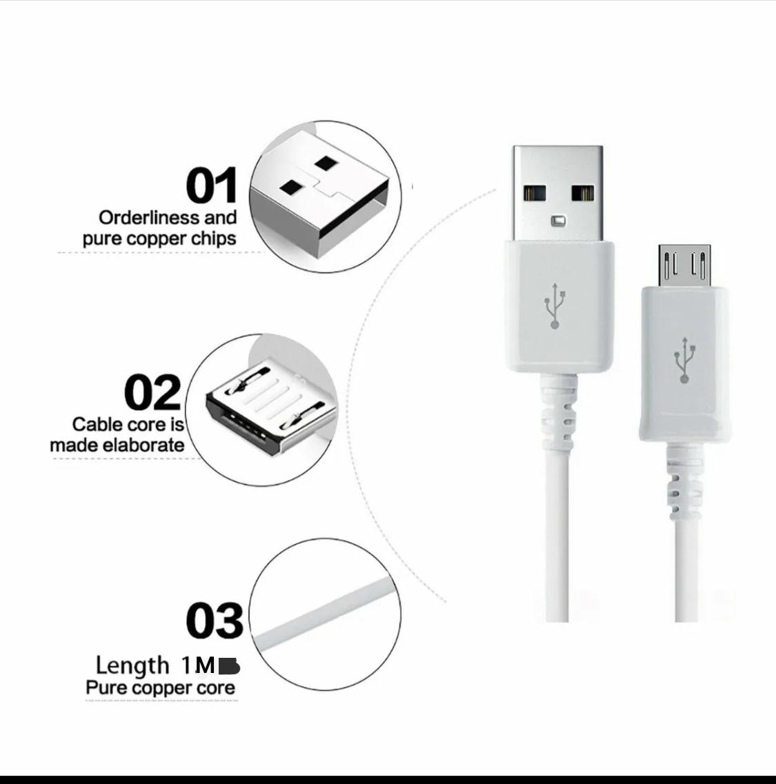 Fast charging Android Data Cable Copper Wire | Daraz.pk