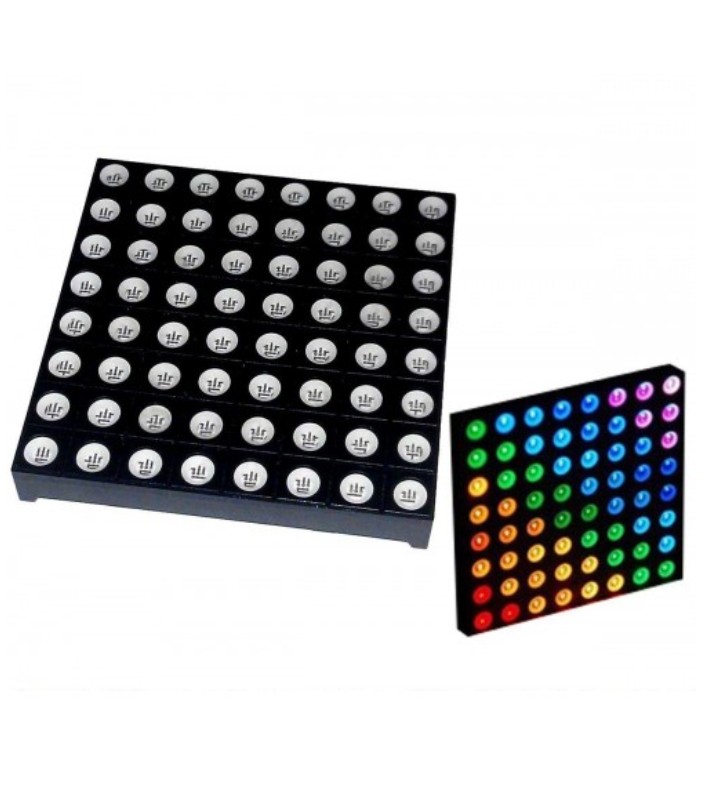 Dot Matrix RGB Led 60 mm display Dot Matrix RGB Led 60 mm display ...