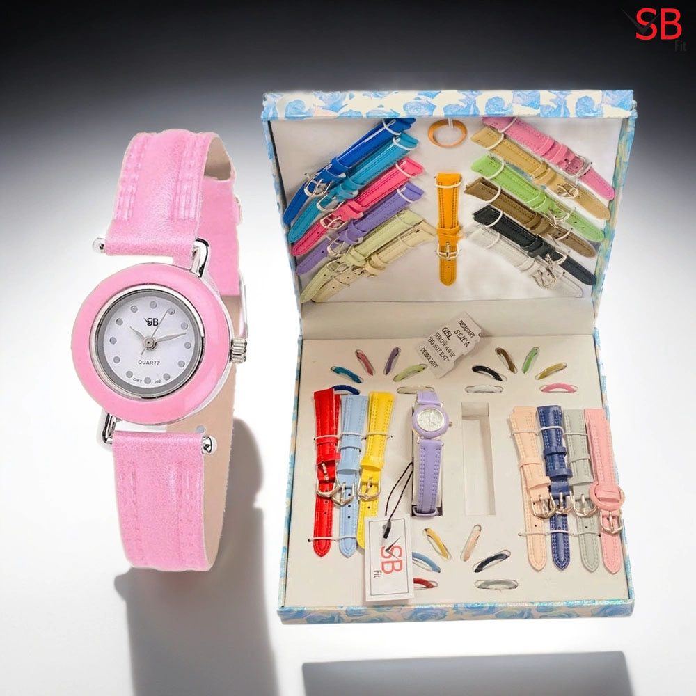Interchangeable 6 Straps Watch Set Watch - Elegant Decent Watches For ...