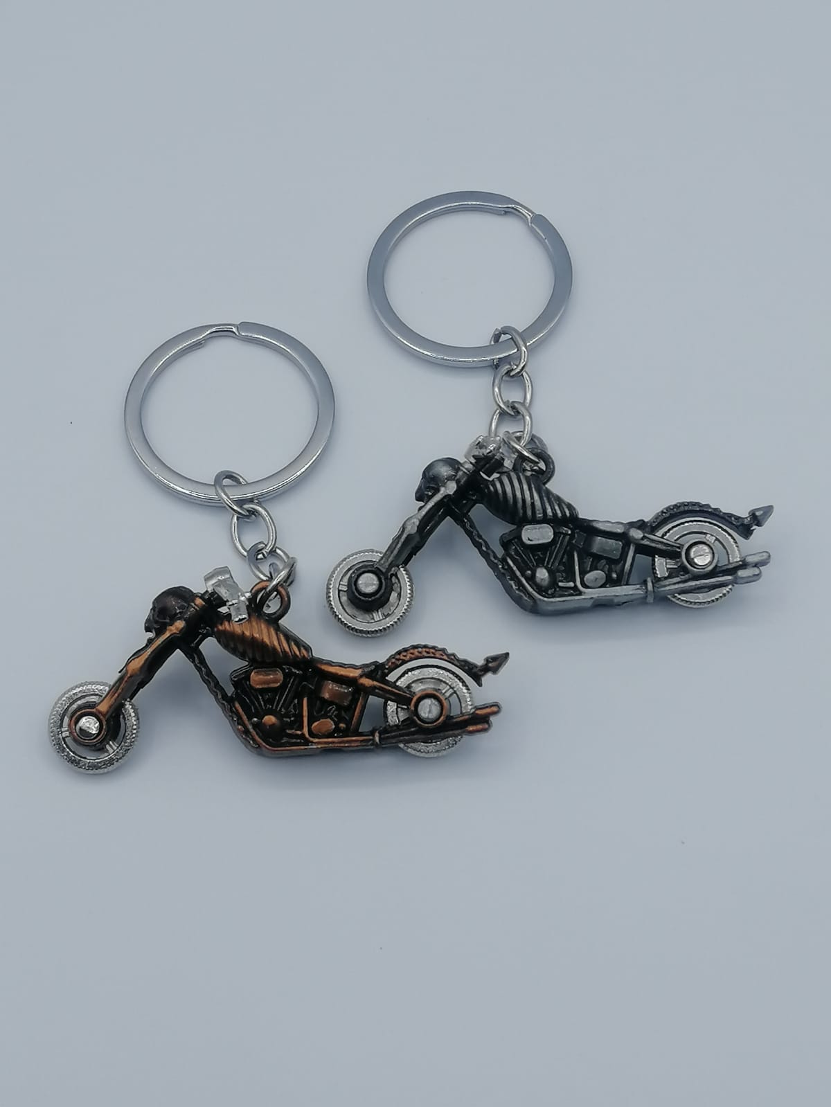 1Pcs Metal Stylish Heavy Bike Shape Design Key Chain Motor Car Key Ring ...