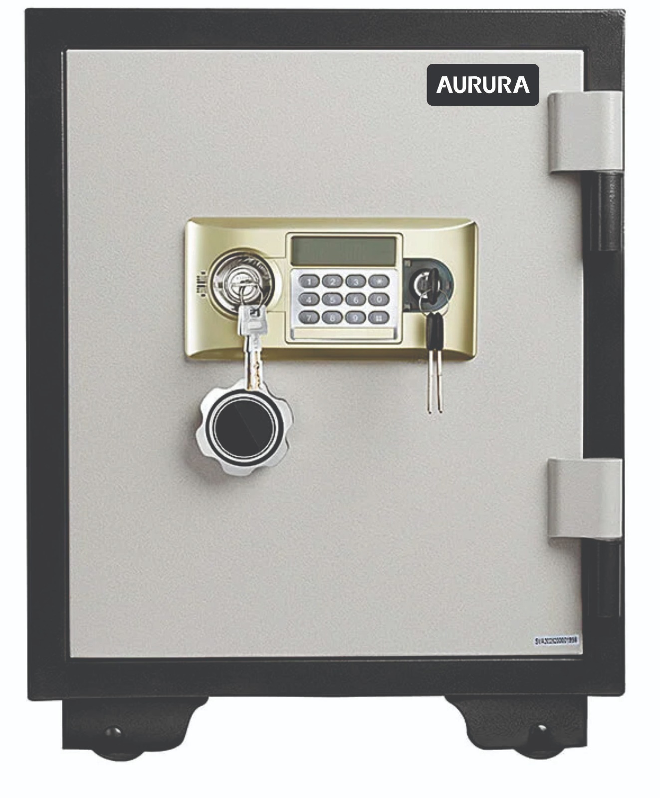 AURURA AFS-530ALE ANTI THEFT FIREPROOF ELECTRONIC SAFE, dual lock ...