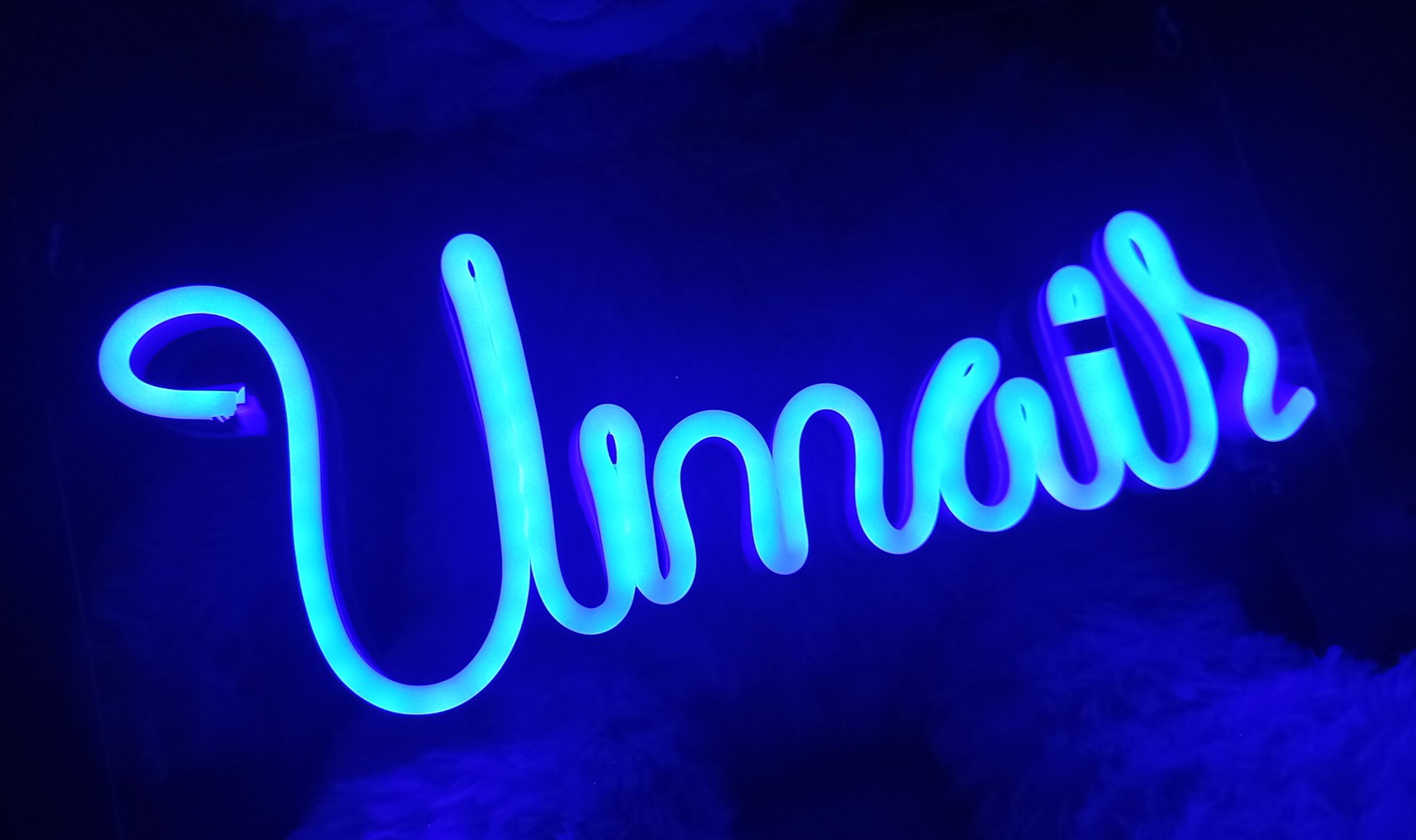 Customized NEON Sign plate - Name Plate - 4 Letters Alphabets | Daraz.pk