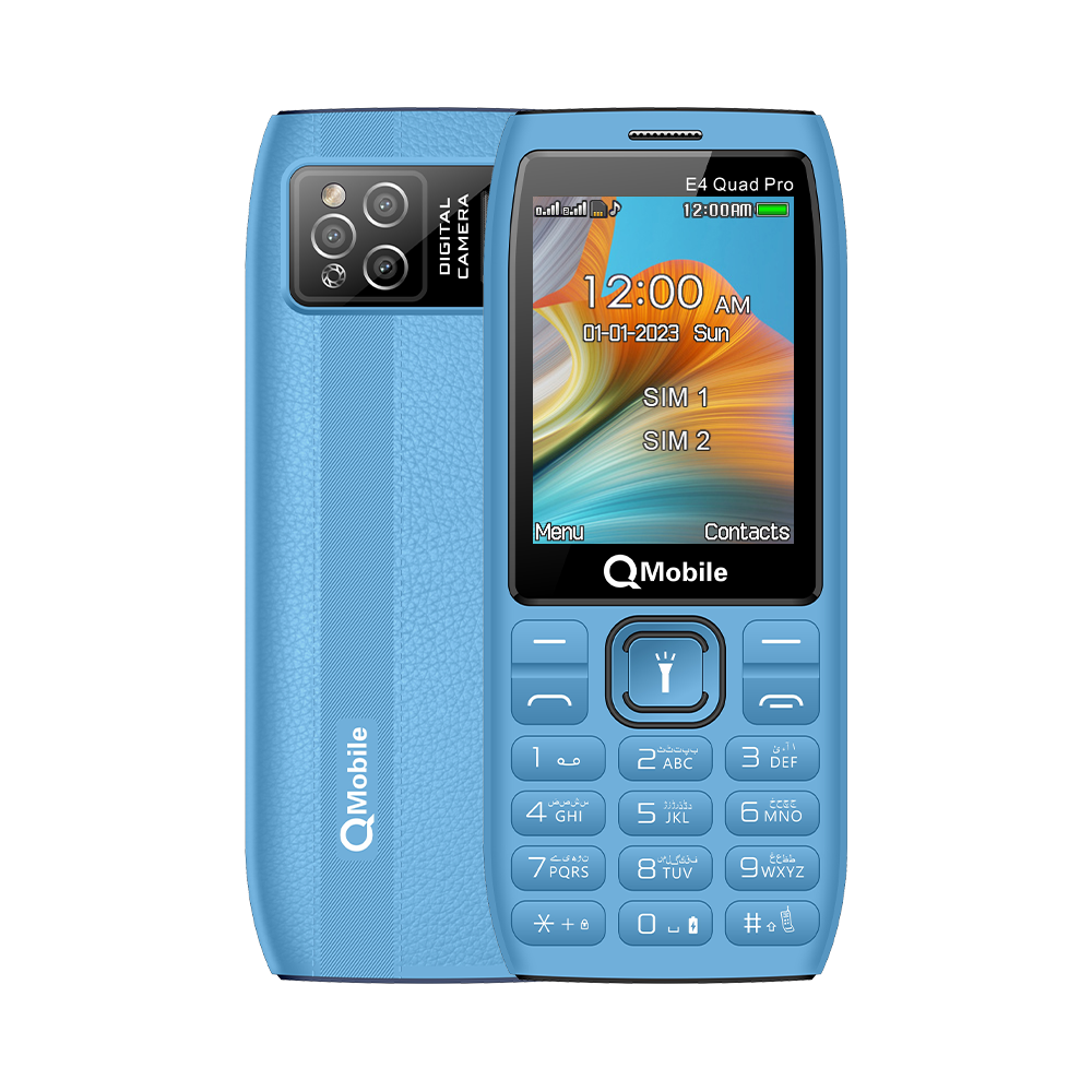 E4 Quad Pro 4” Big LCD Display 3000mAh Super Battery Powerful Stereo ...