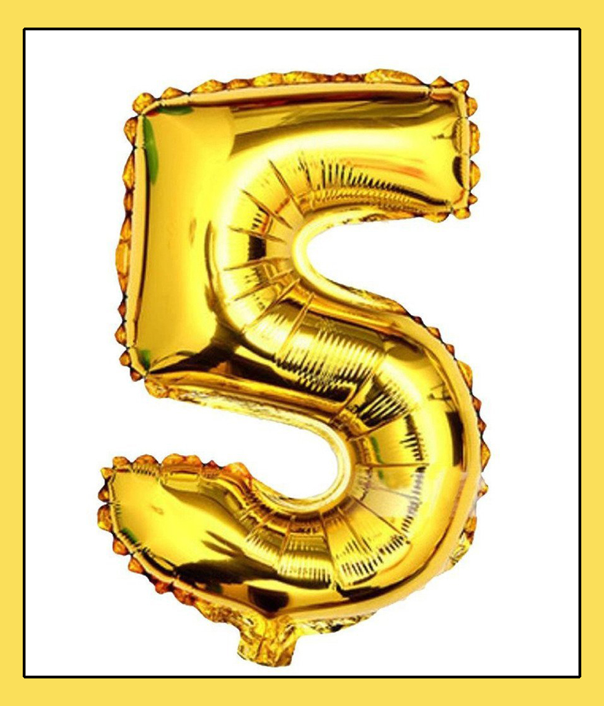 Foil Numbers Balloons , customized Foil Digit, Birthday Balloon ...
