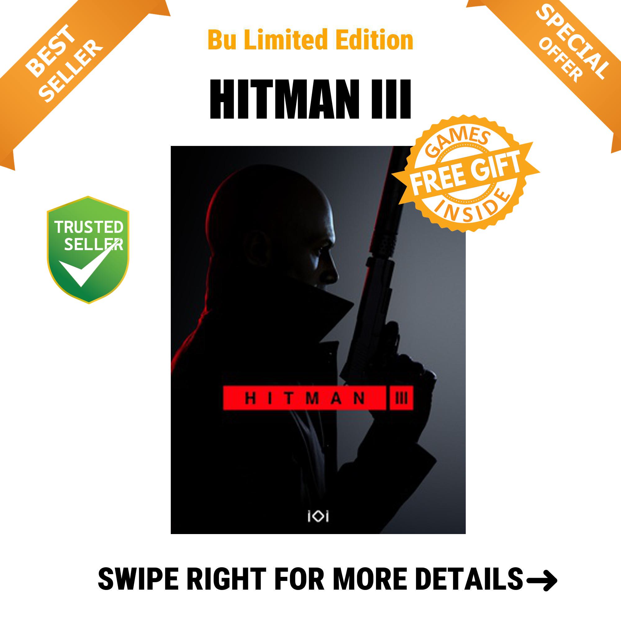 HITMAN III - GAME FOR PC (GOOGLE DRIVE/ MEDIAFIRE) - QR CODE | Daraz.pk