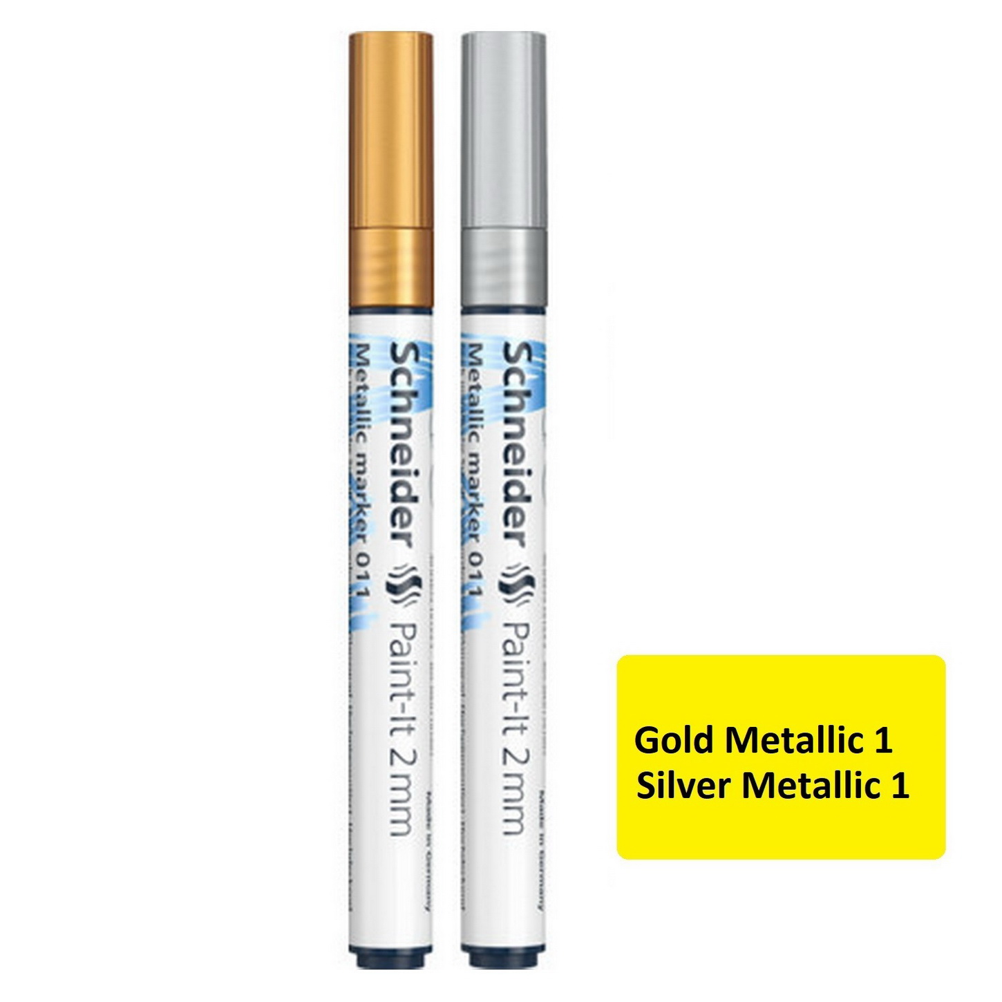 Schneider Paint-It 011 Metallic marker (2mm) for extraordinary effects ...