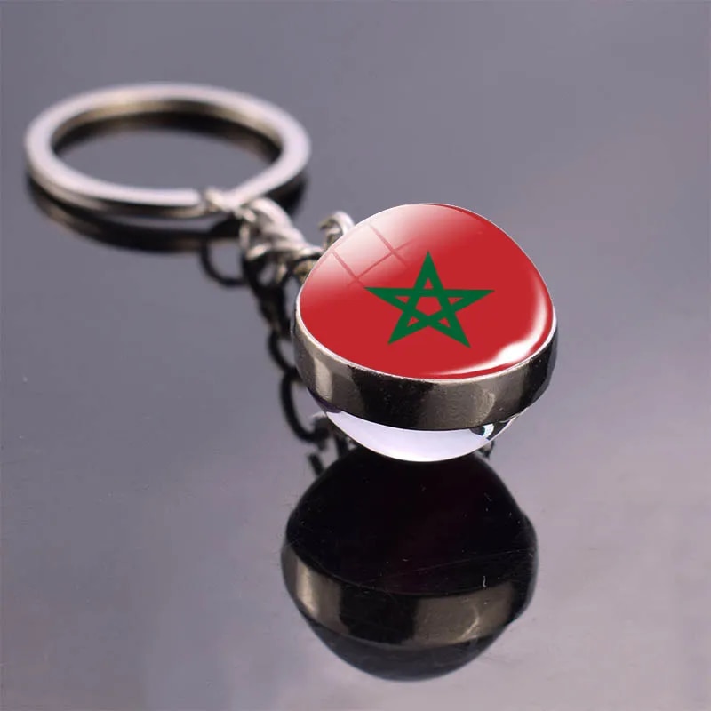 North Africa Flag Keychain Algeria Sudan Tunisia Morocco Libya Egypt ...