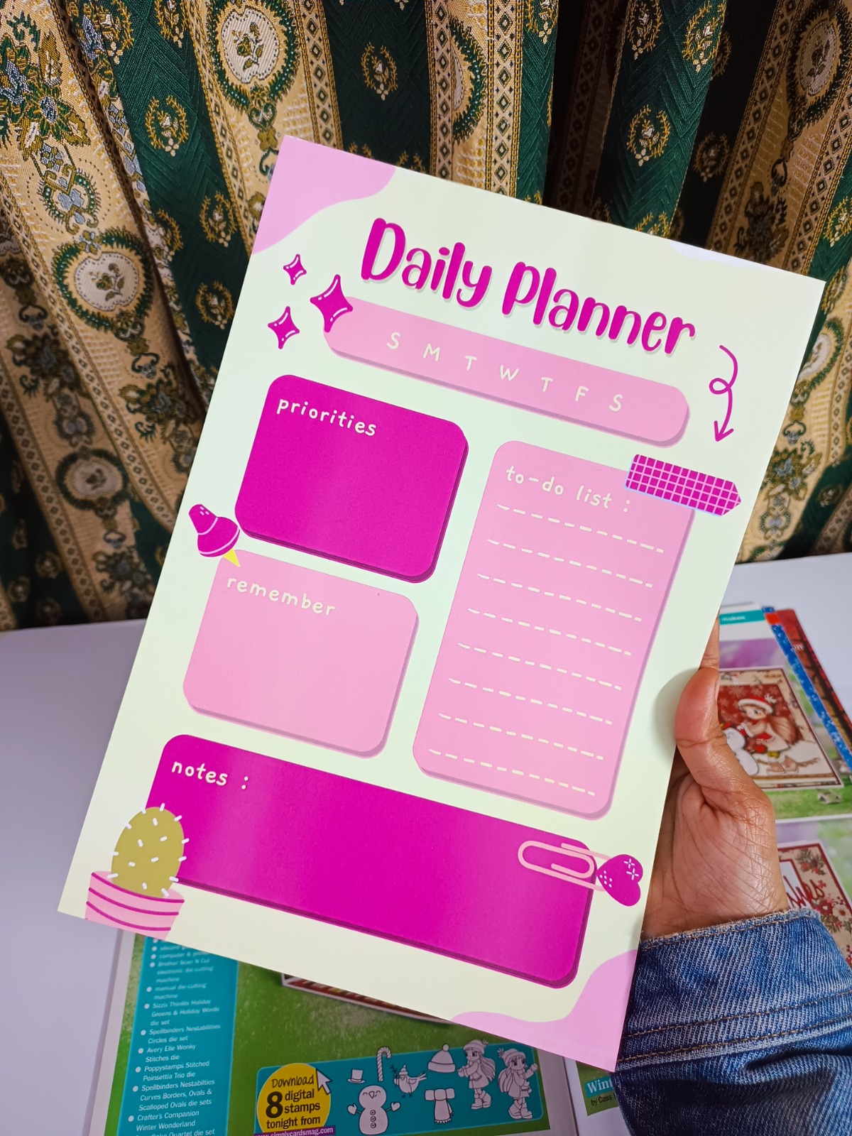 A4 Daily Planner Pads | Daraz.pk