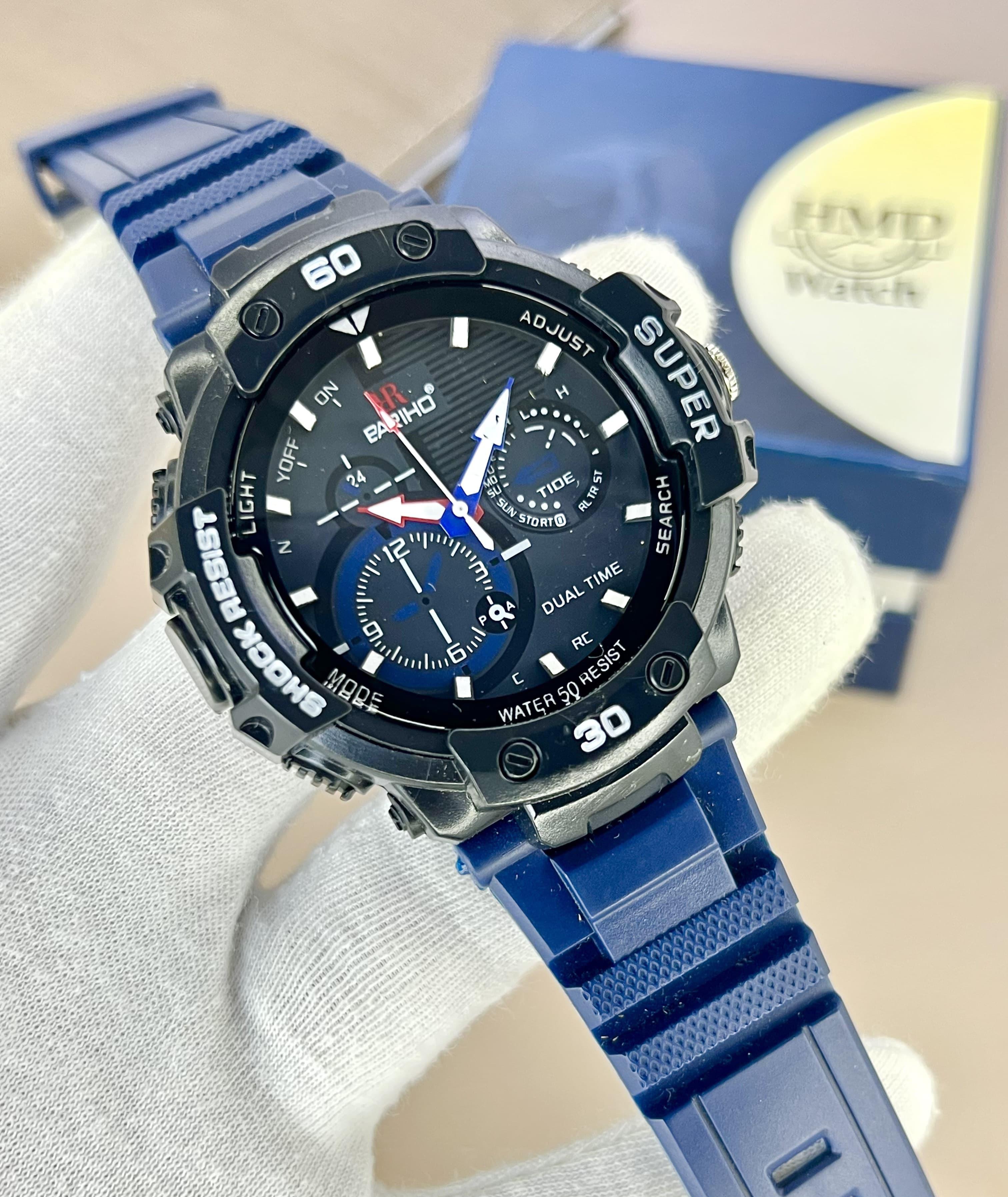 NEW MODEL ARRIVED BARIHO BRAND WATCHES SPORTS LOOK WATCHES | Daraz.pk