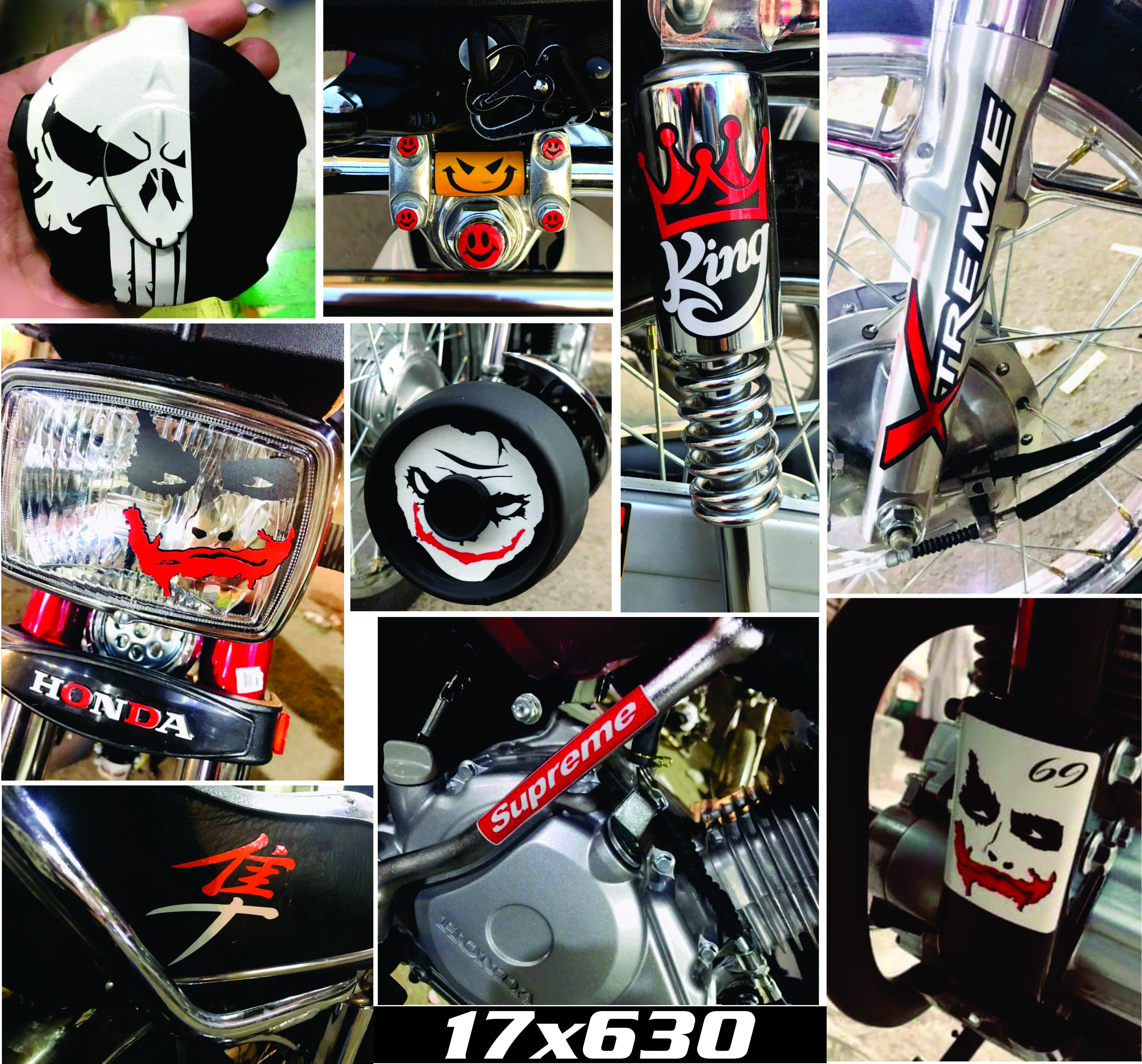 Best Sticker for Bikes (17@630) | Daraz.pk
