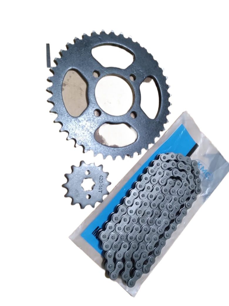 M.H Chain & Spocket Kit - CD 70cc - Garari Set - Hot Sale | Daraz.pk