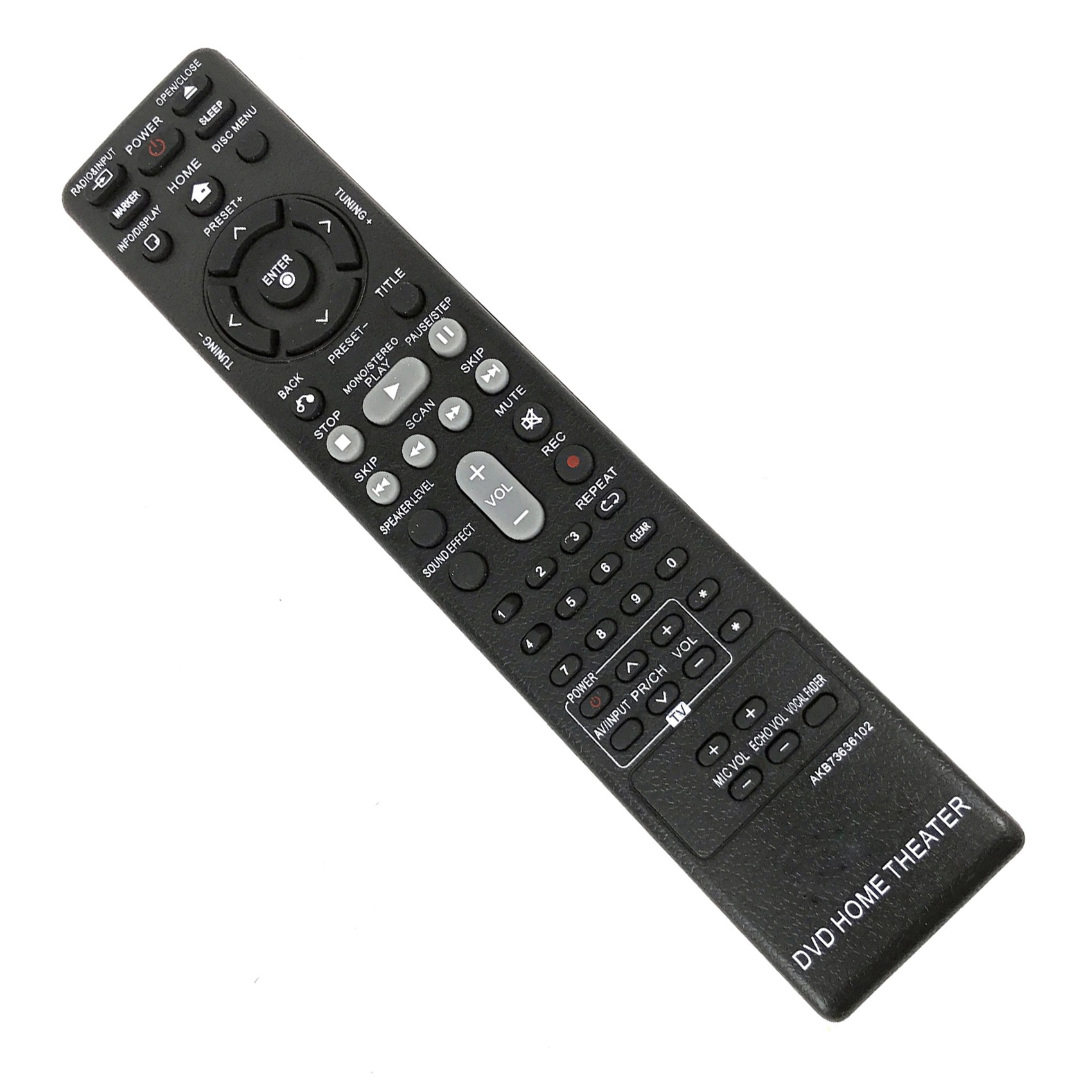 AKB73636102 for DVD HOME THEATER Remote Control AKB72911011 AKB37026851 ...