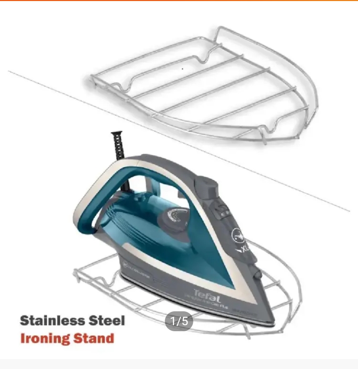 Iron Rest Pad Silver Stand istari Holder streamer laundry Board Hard ...