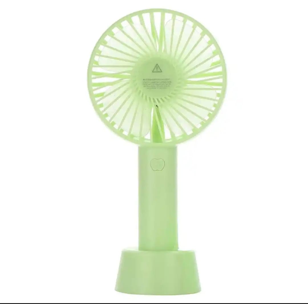 handy cooling fan portable fan with rechargeable cell and cable | Daraz.pk