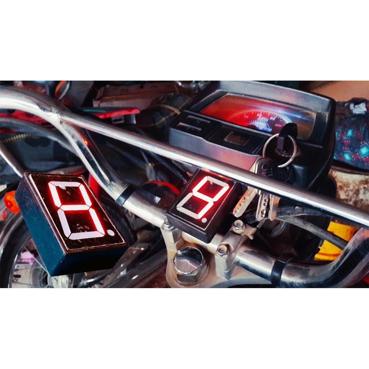 Universal Digital Gear Indicator For Motorcycle / Gear Indicator / 4 ...