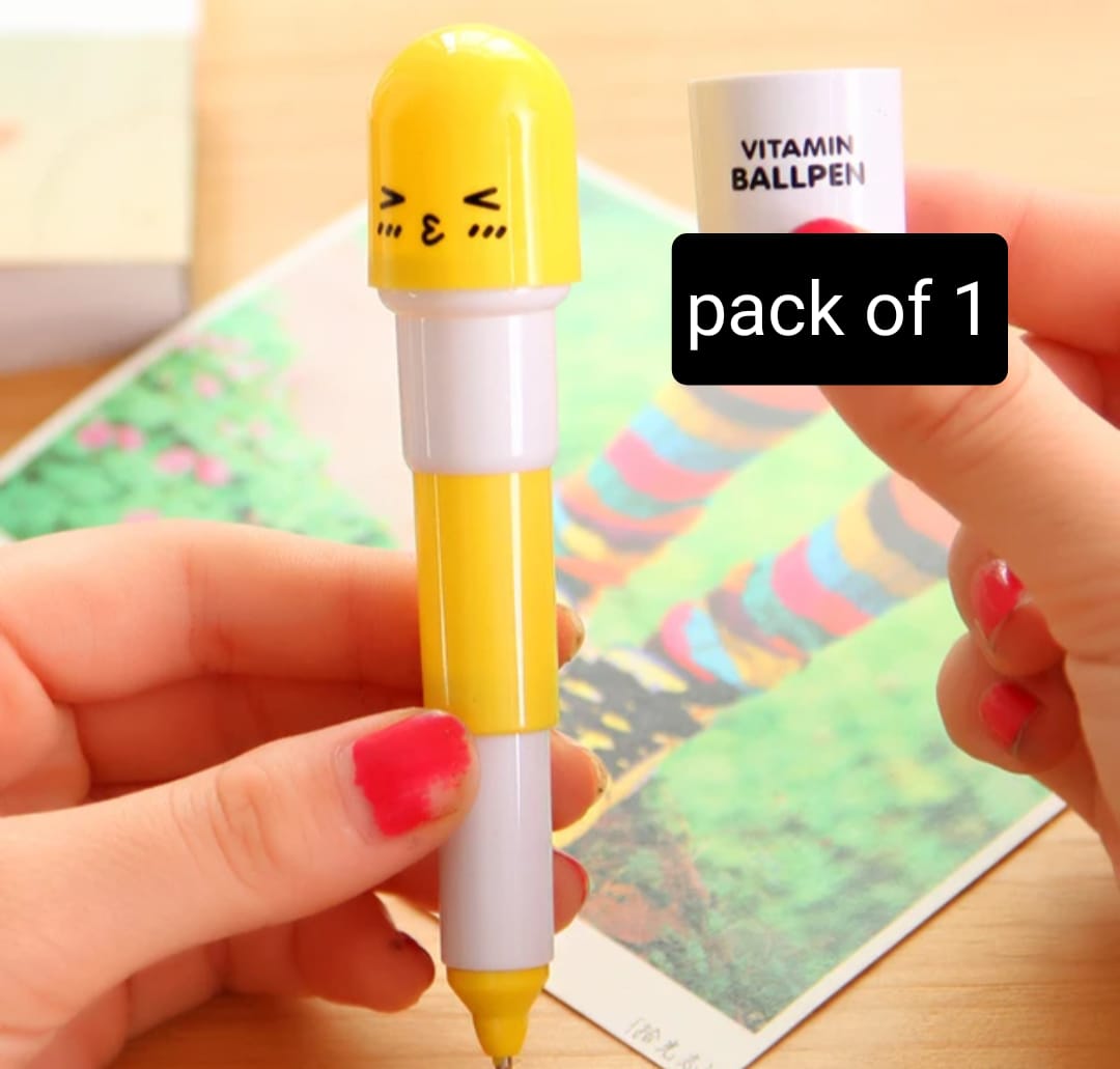 HOT DEAL NO 1.Cute Smiling Face Pill Ball Point PenEACH ONLY IN (89 ...