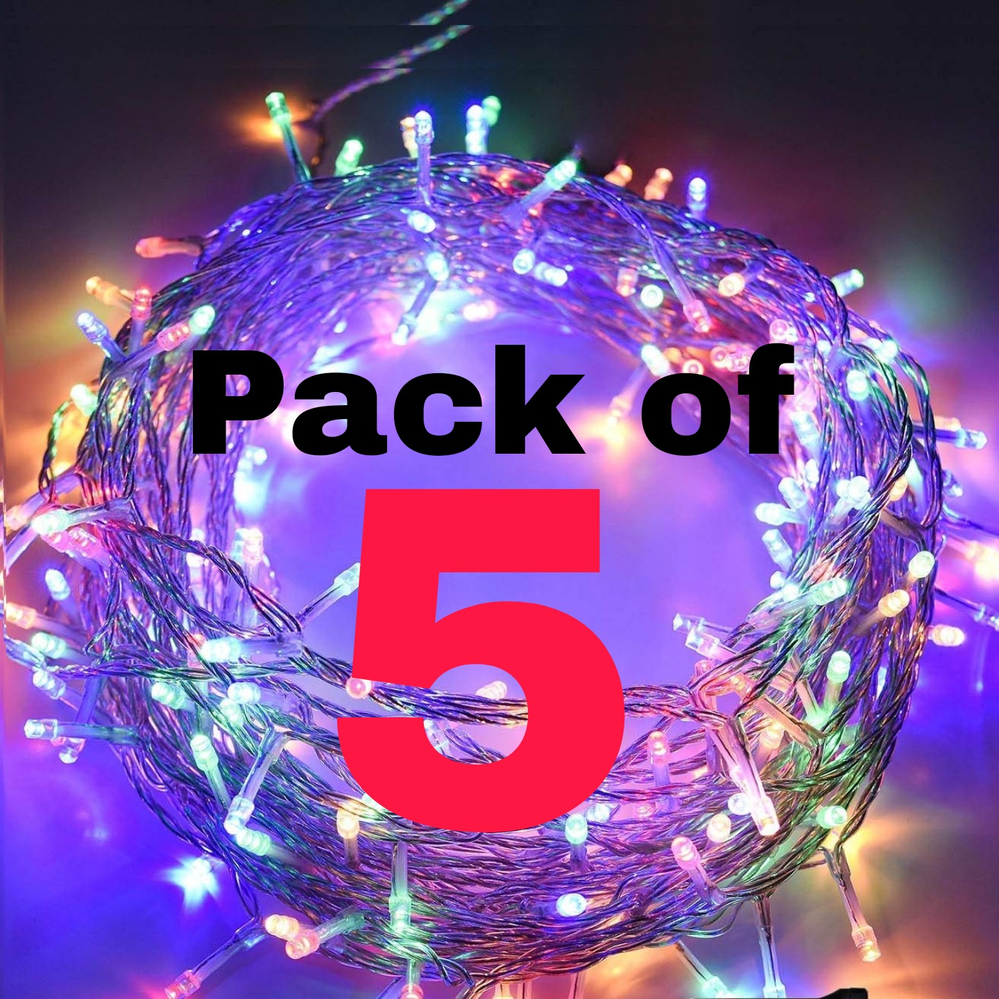 20 Feet Multi Fairy Light String High Quality - 220V For Birthday Party ...