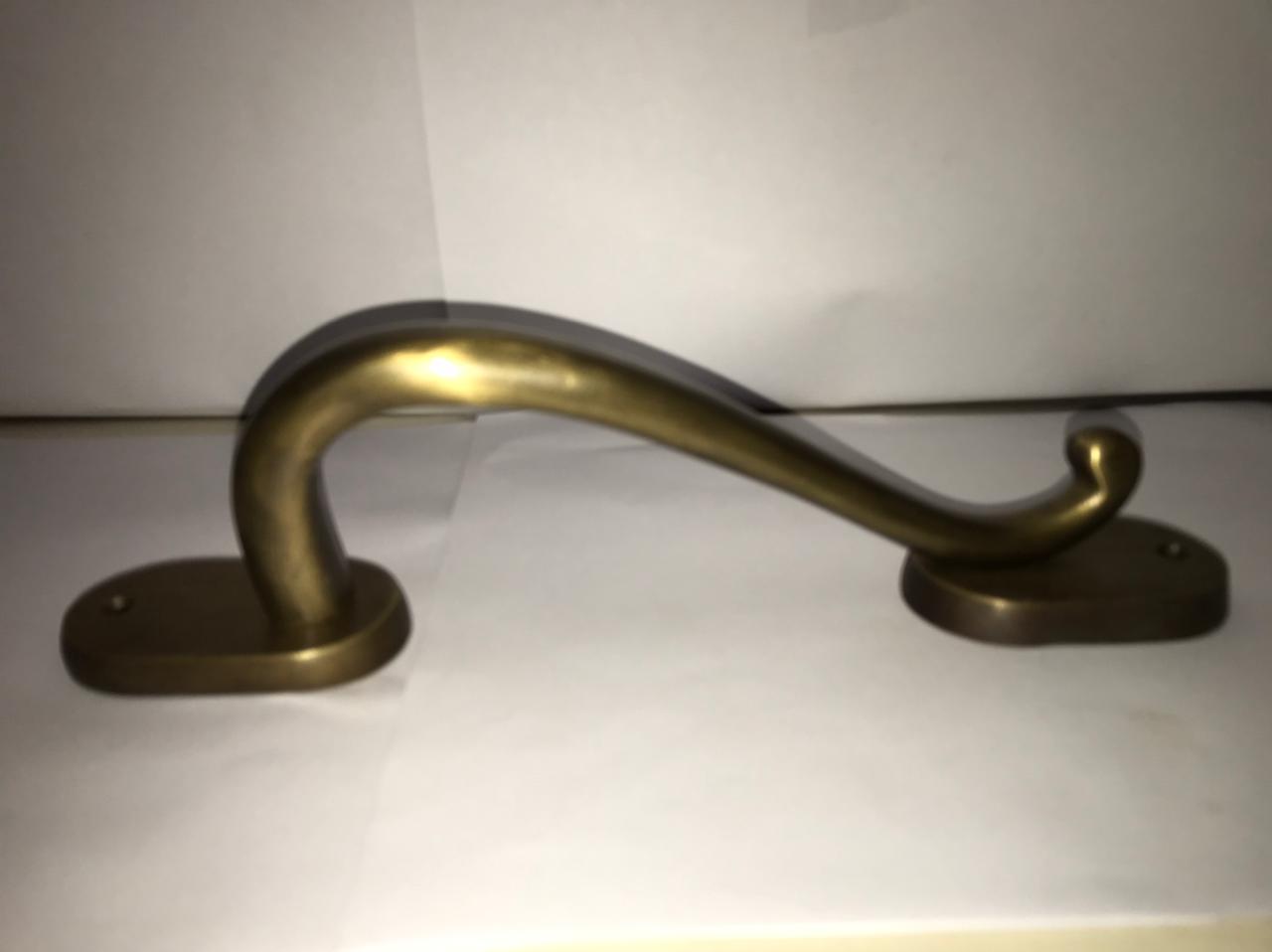 Main Door handle / pull handle plain brass | Daraz.pk