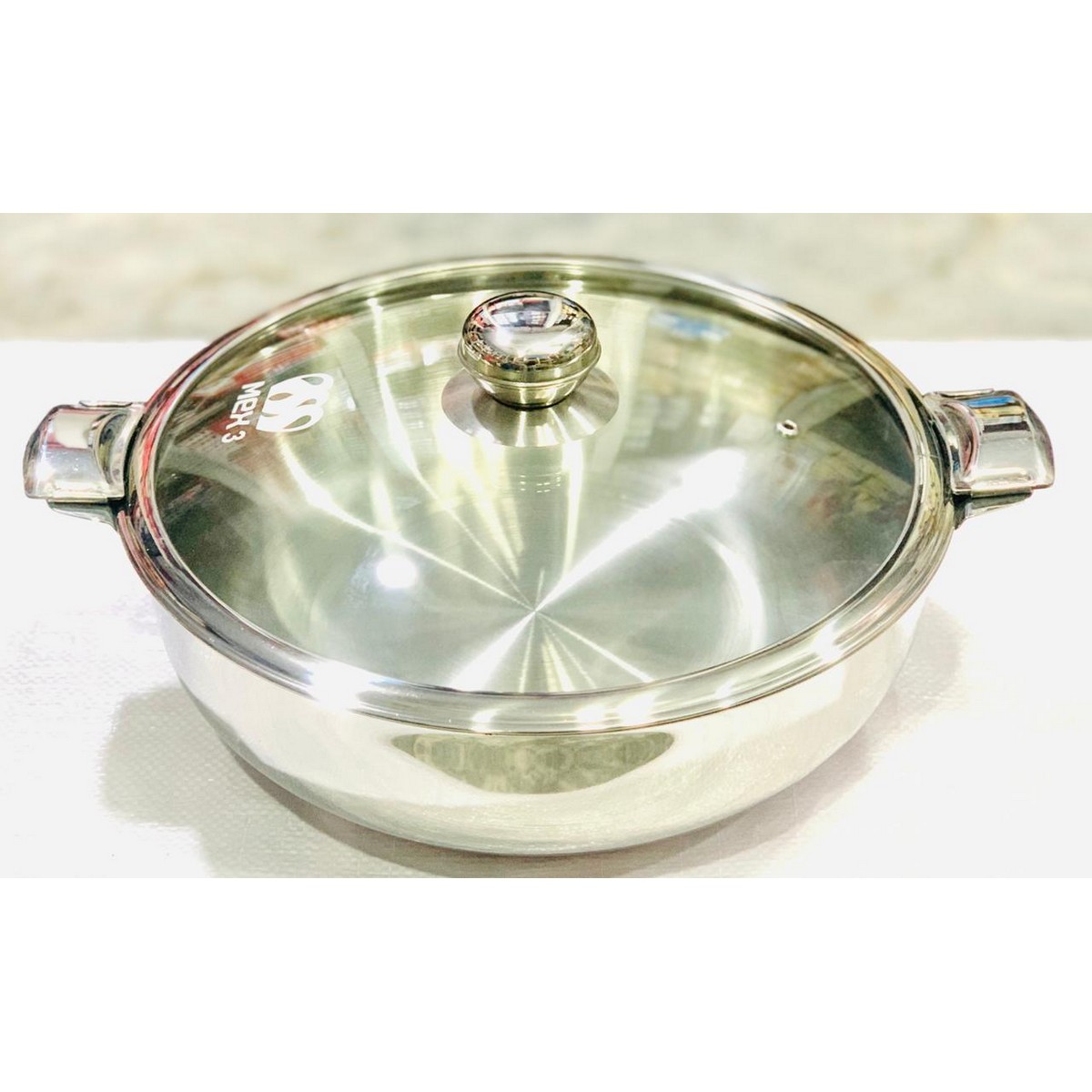 Alpha Stainless Steel Hot Pot Max with Glass Lid - Premium Insulated ...