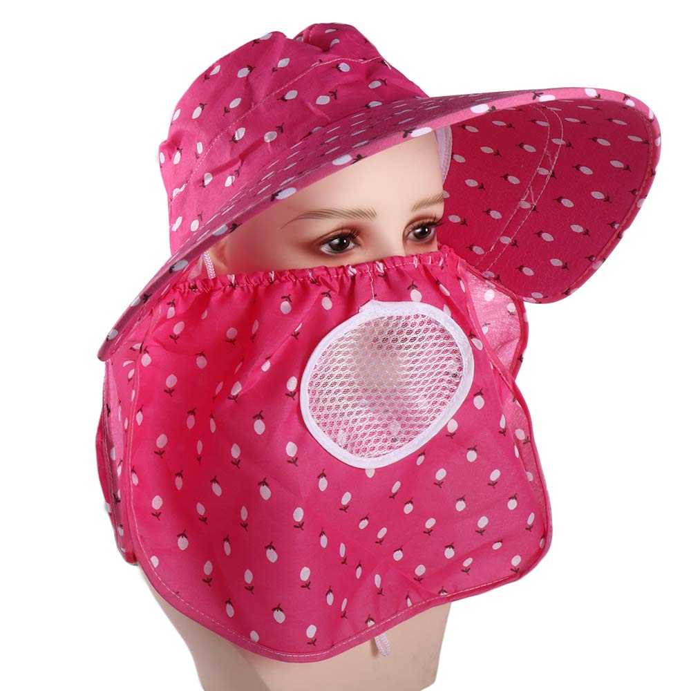 Luxury Luxury Flap protection summer bucket hat hood hood mother sun ...