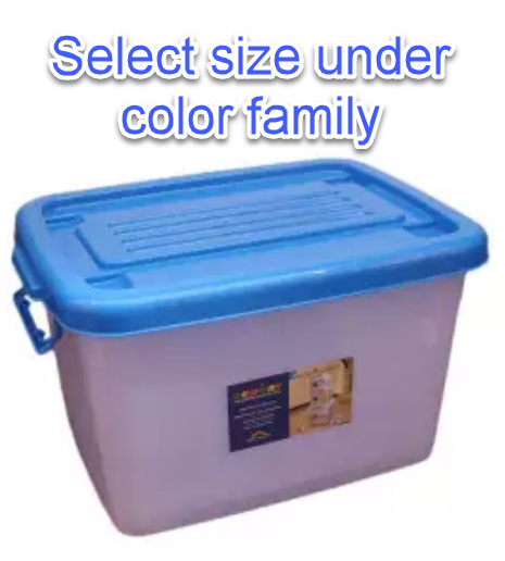 Multipurpose Roller Storage Box with Lid Portable Organizer Container ...