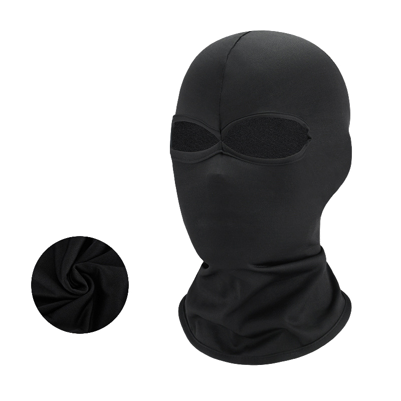 Black Full Face No Hole Cover Hat Tactical Cap Sun Uv Protection Multi ...