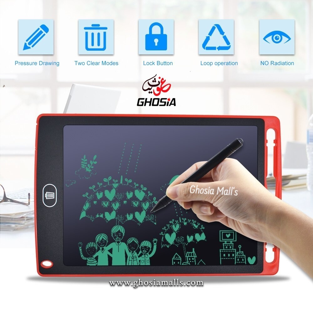 SpeedX LCD Writing Tablet 12 Inch " Erasable Tab Toy for Kids Students ...