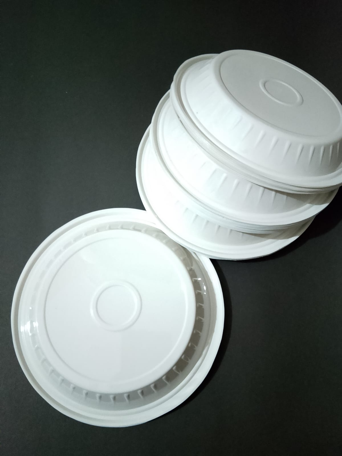 Disposable Plastic Plates Set of 10 pcs in Various Sizes Small and ...