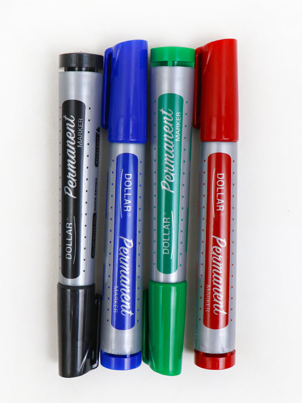 Pack Of 4 Dollar Permanent Markers | Daraz.pk