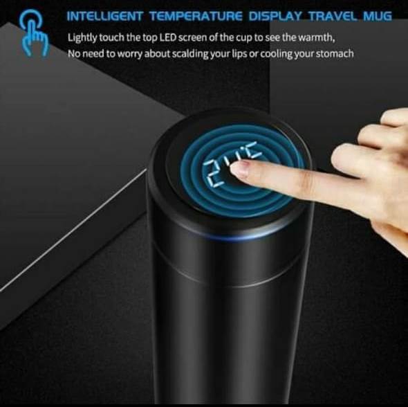 500ML Smart Water Bottle with Digital Temperature | Daraz.pk