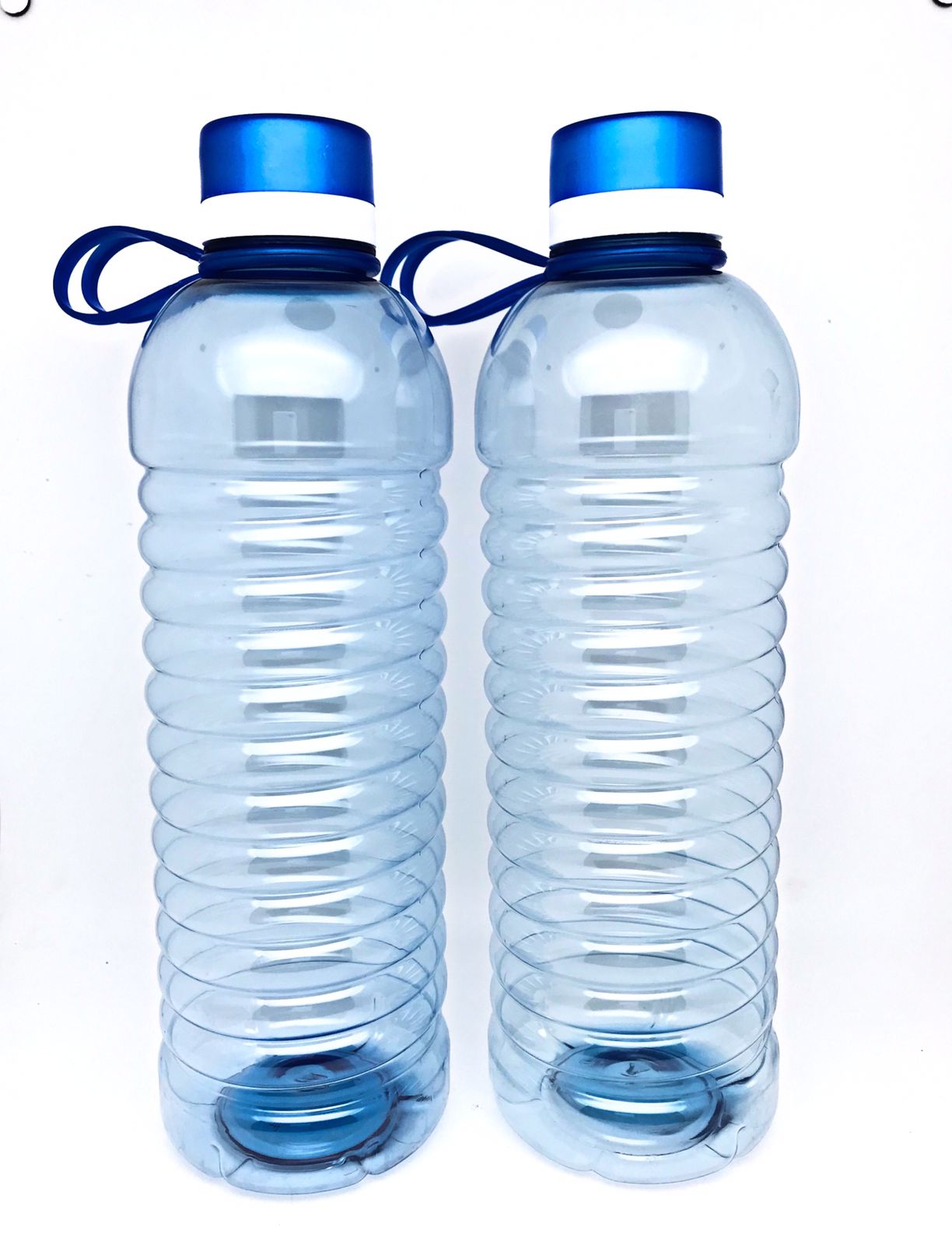 (Pack of 3 and 6) 1L (1000ml) Fridge Bottel Plastic colour CapClassic ...