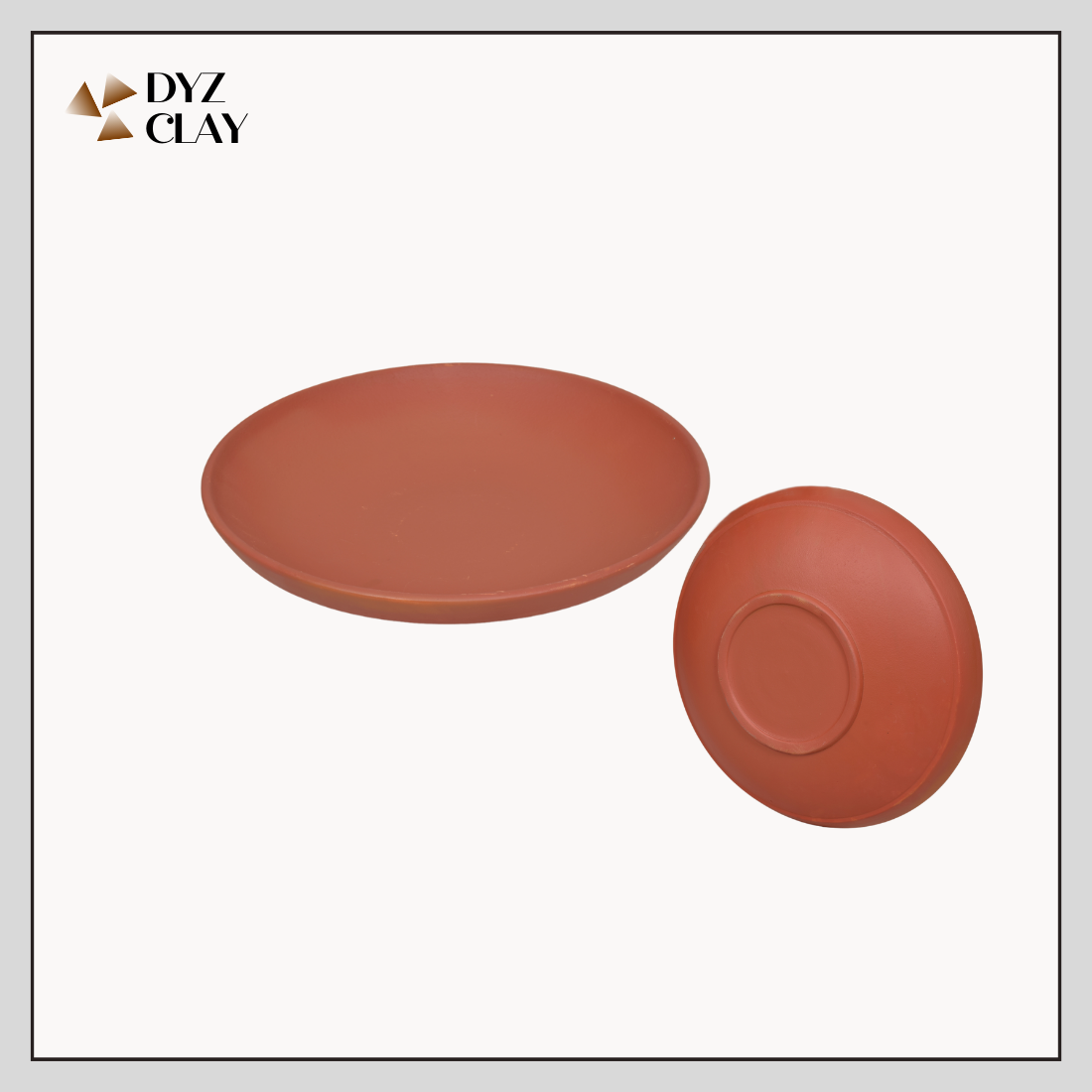 6 Clay Premium Serving Medium Plates | Daraz.pk