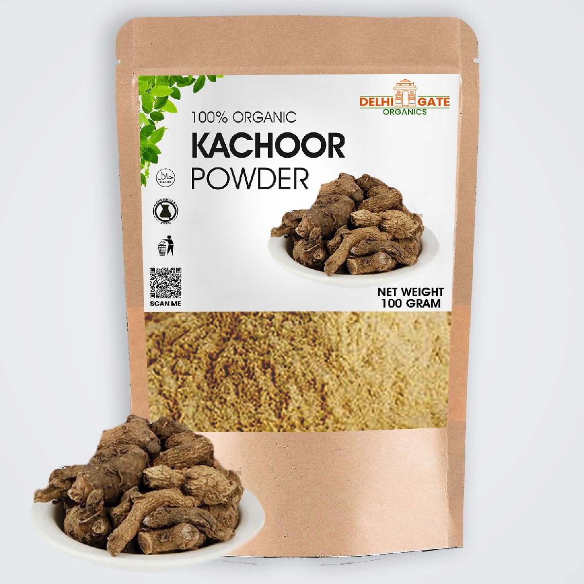 100% Pure Kachoor powder | White Turmeric Powder - 100 Grams | Daraz.pk