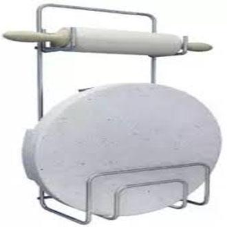 Stylish Essential Luxury Chakla Belan Stand Kitchen Rack In Chrome ...