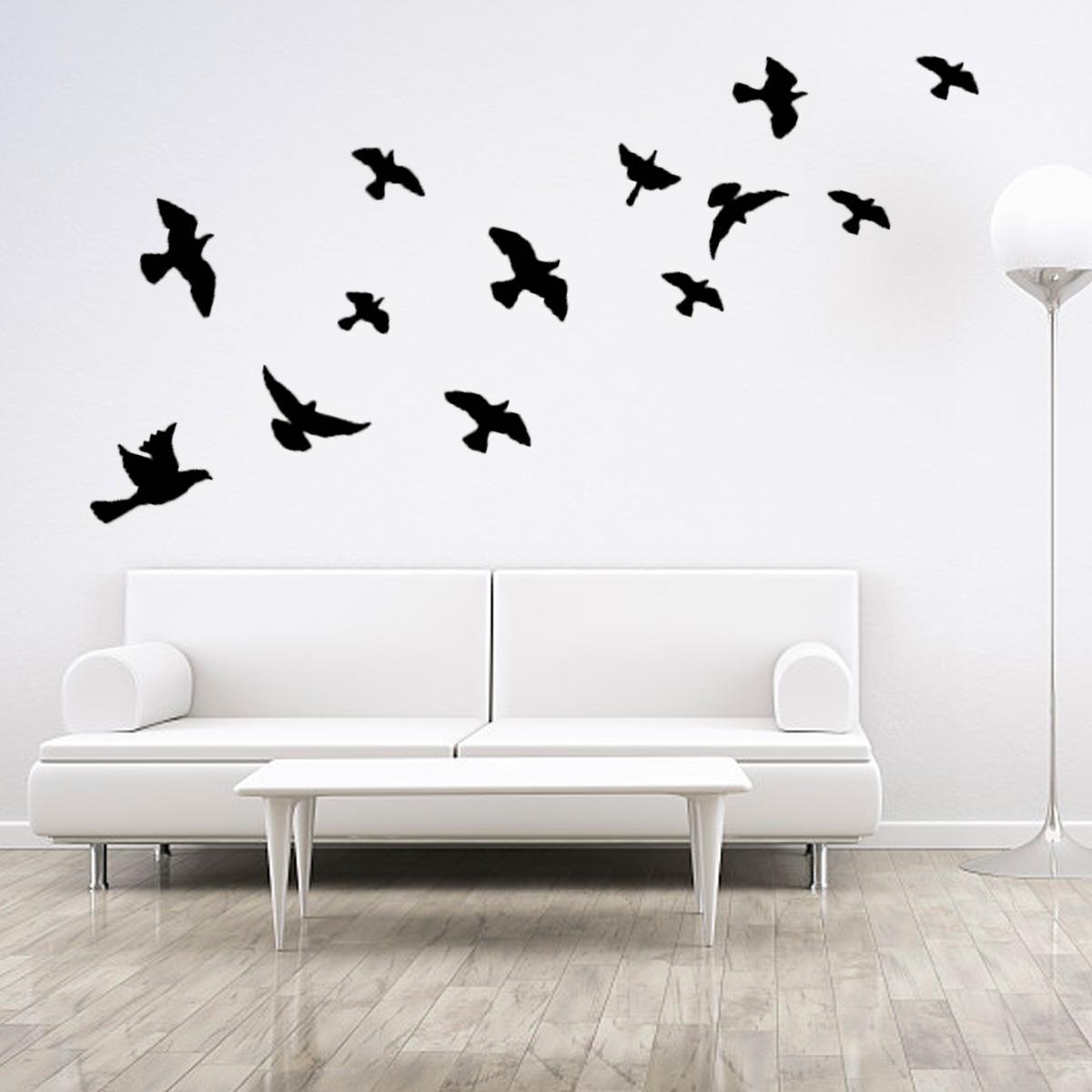 Flying bird Birds Wall Sticker 15 Fly Bird wal sticker Flying Birds ...